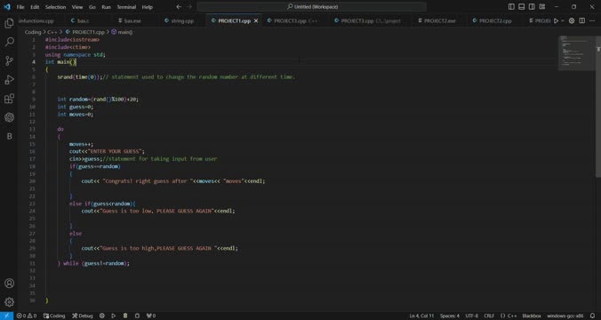 VAIBHAV NAYAK on LinkedIn: Task 1: Number Guessing Game CodSoft VAIBHAV NAYAK on LinkedIn: Task 1: Number Guessing Game CodSoft