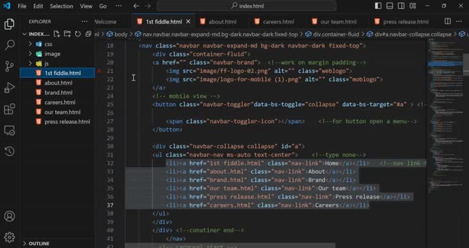 Vishal Chauhan on LinkedIn: #intern #pninfosys #html #css #bootstrap Vishal Chauhan on LinkedIn: #intern #pninfosys #html #css #bootstrap