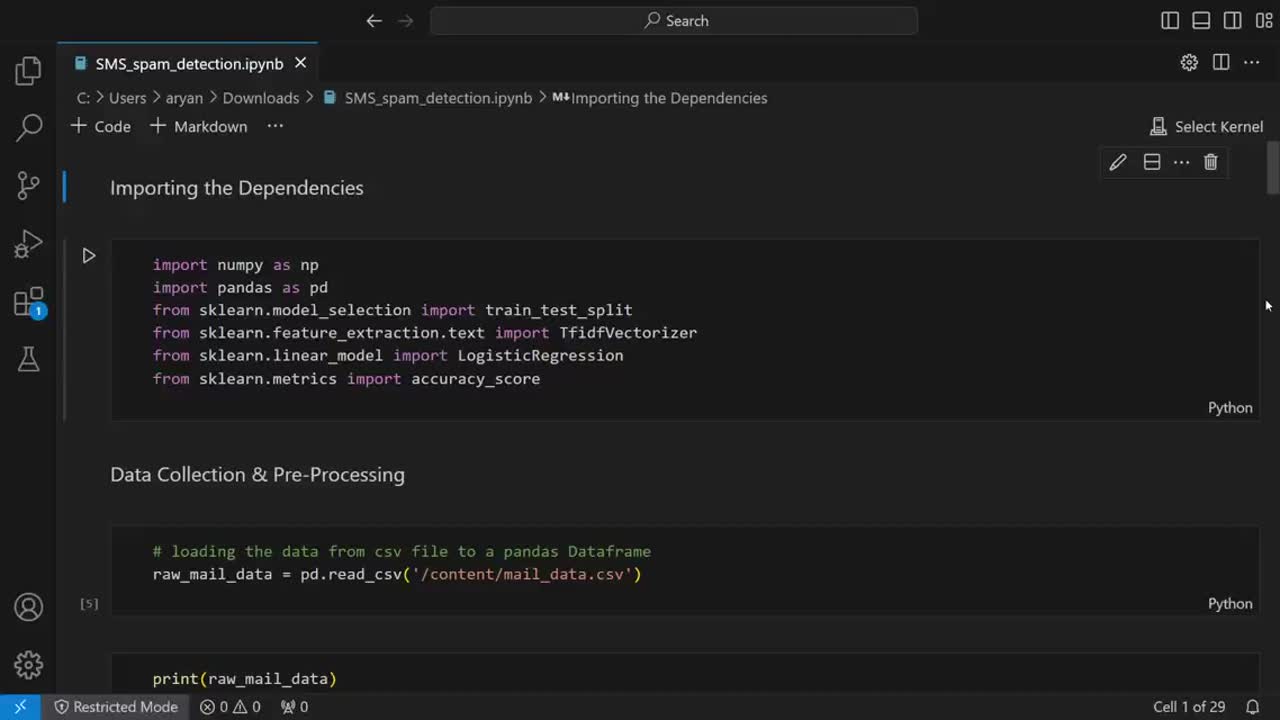 Amar verma on LinkedIn: #codsoft #internship #machinelearning Amar verma on LinkedIn: #codsoft #internship #machinelearning