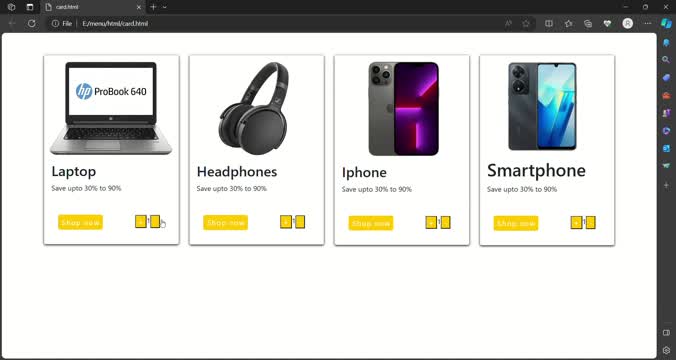 Product card with increment decrement value using html, css ,bootstrap ... Product card with increment decrement value using html, css ,bootstrap ...