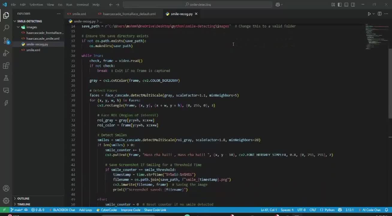 #python #opencv #machinelearning #computervision #smiledetection #ai ... #python #opencv #machinelearning #computervision #smiledetection #ai ...