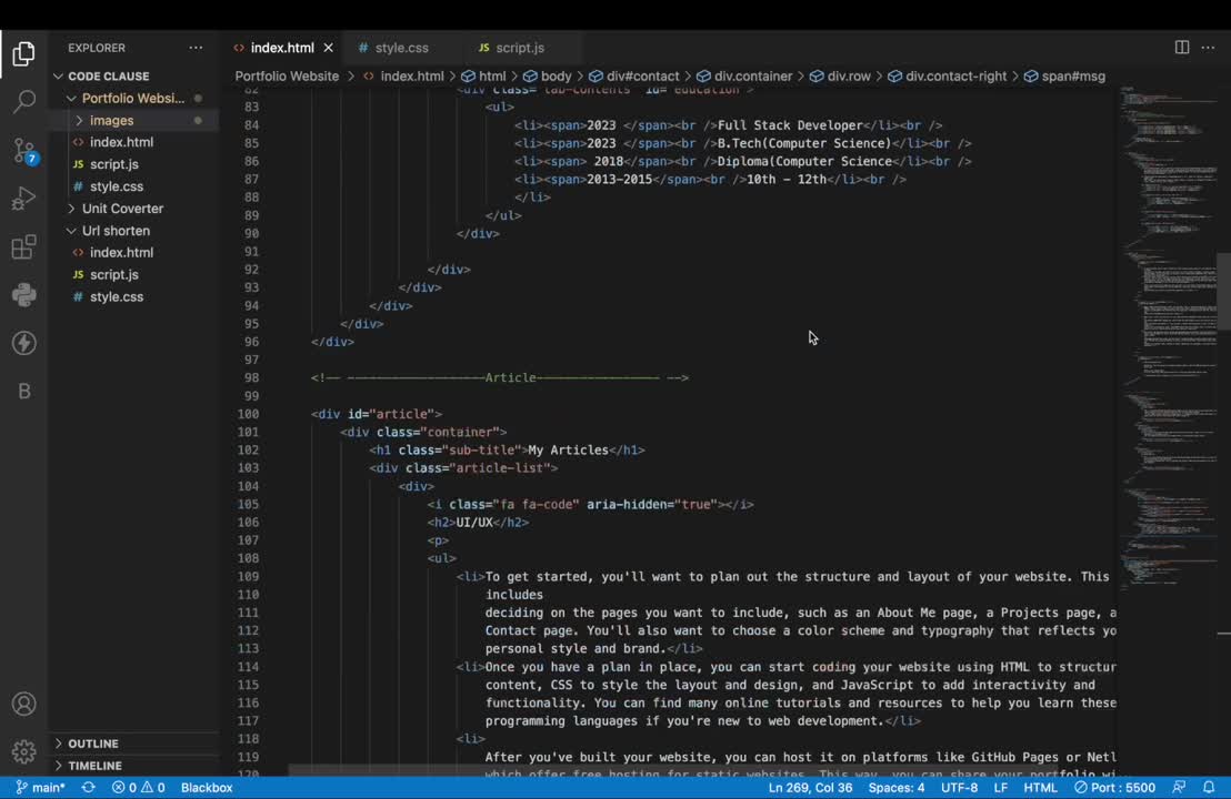 Poonam Rani on LinkedIn: #internship #github #html #css #javascript # ... Poonam Rani on LinkedIn: #internship #github #html #css #javascript # ...