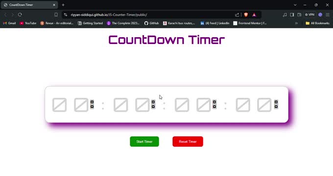 Created a Countdown Timer at CognoRise | Riyyan Siddiqui posted on the ... Created a Countdown Timer at CognoRise | Riyyan Siddiqui posted on the ...