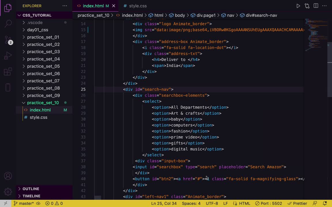 Kanishk Tiwari on LinkedIn: #css3 #completedassignment #html5 Kanishk Tiwari on LinkedIn: #css3 #completedassignment #html5