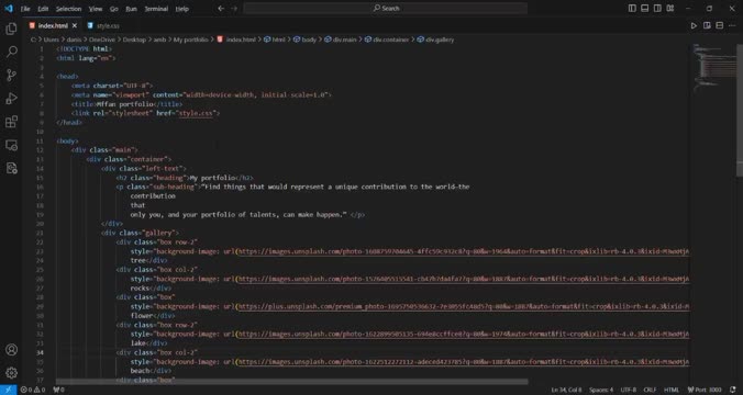 Finished my web portfolio using HTML and CSS | Muhammad Affan posted on ... Finished my web portfolio using HTML and CSS | Muhammad Affan posted on ...
