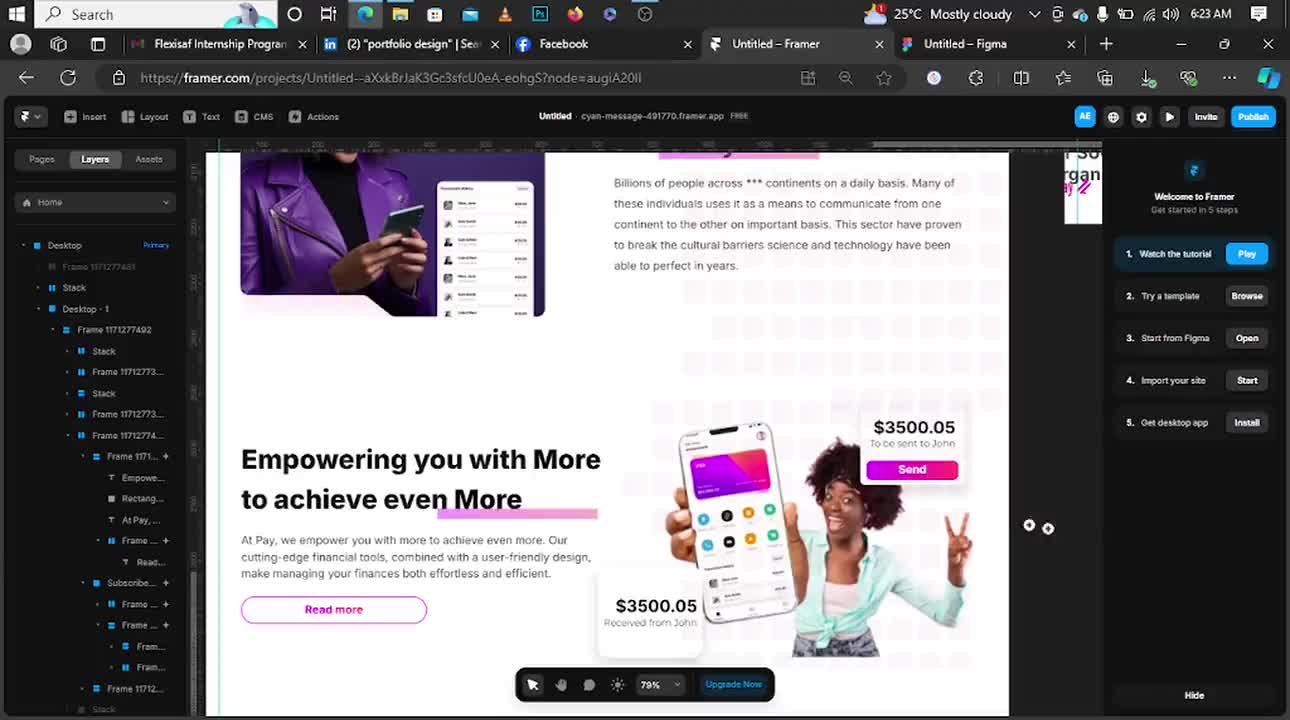 Aledu Ebenezer on LinkedIn: #uiux #uidesign #framer Aledu Ebenezer on LinkedIn: #uiux #uidesign #framer