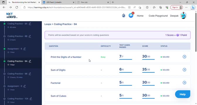 Deepak Ruhela on LinkedIn: #learningprogress #nxtwave #ccbp # ... Deepak Ruhela on LinkedIn: #learningprogress #nxtwave #ccbp # ...