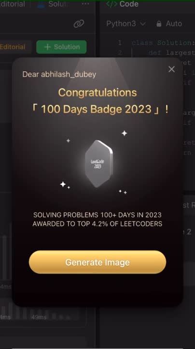 Abhilash Dubey on LinkedIn: #leetcode #100daysbadge #coding # ... Abhilash Dubey on LinkedIn: #leetcode #100daysbadge #coding # ...