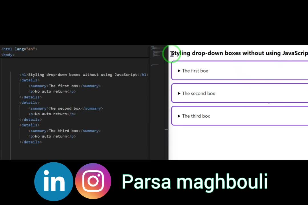 Parsa Maghbouli on LinkedIn: #frontend #webdesign #html #css # ... Parsa Maghbouli on LinkedIn: #frontend #webdesign #html #css # ...