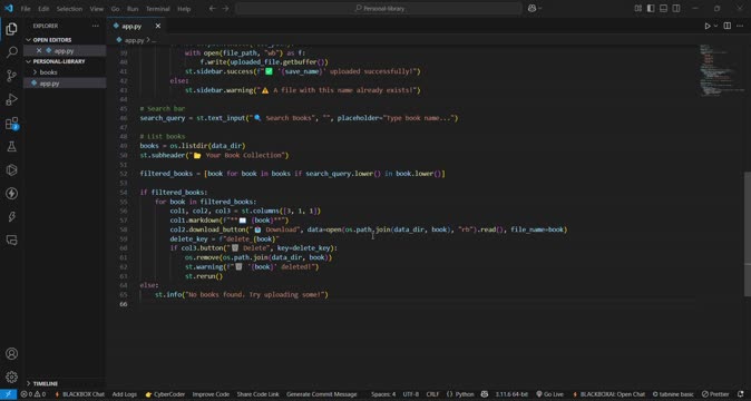 #python #streamlit #webapp #personallibrary #coding #learning | Fakiha ... #python #streamlit #webapp #personallibrary #coding #learning | Fakiha ...