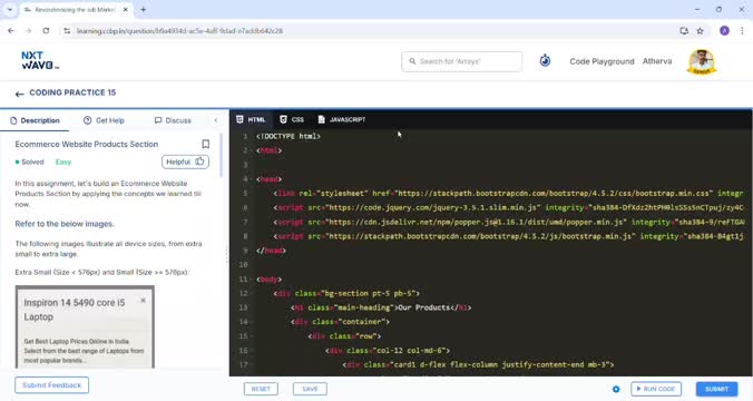 Atharva Prashant Bodile on LinkedIn: #nxtwave #aws Atharva Prashant Bodile on LinkedIn: #nxtwave #aws