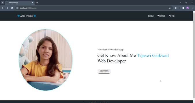 #webdevelopment #weatherapp #nodejs #expressjs | Tejaswi Gaikwad #webdevelopment #weatherapp #nodejs #expressjs | Tejaswi Gaikwad