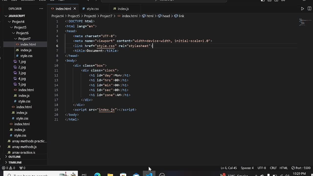 Completed a digital clock with HTML, CSS, and JavaScript | Eman Razi ... Completed a digital clock with HTML, CSS, and JavaScript | Eman Razi ...