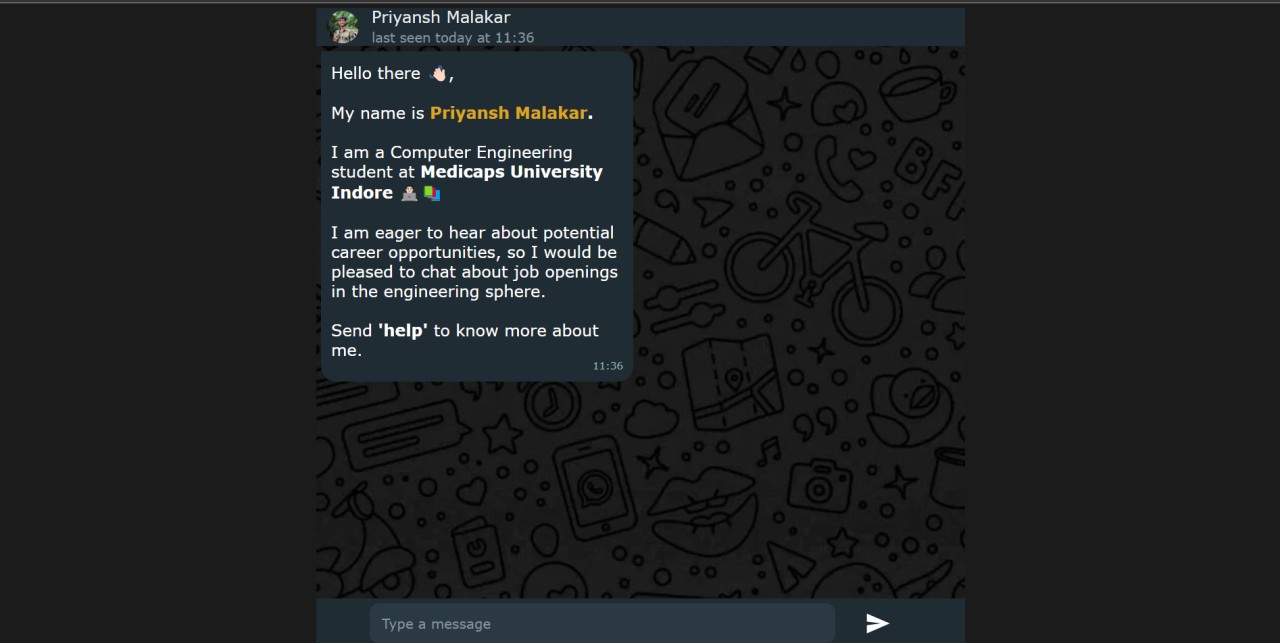 Introducing WhatsApp-inspired design portfolio | Priyansh Malakar ... Introducing WhatsApp-inspired design portfolio | Priyansh Malakar ...