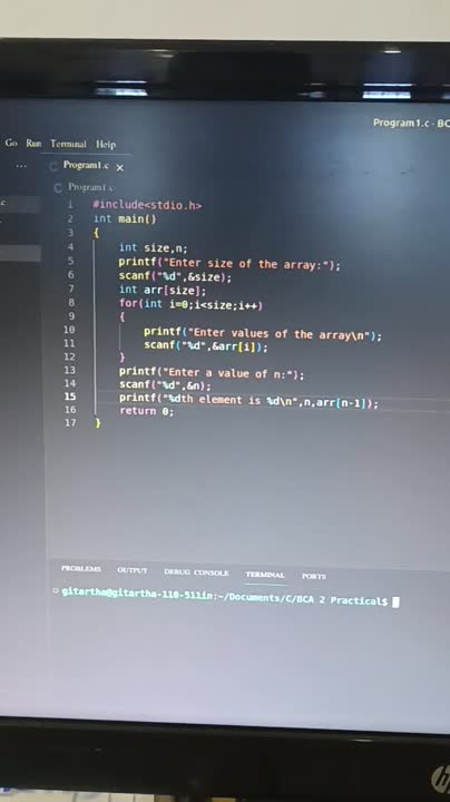 Gitartha Goswami on LinkedIn: Declare an array and initialise the ... Gitartha Goswami on LinkedIn: Declare an array and initialise the ...
