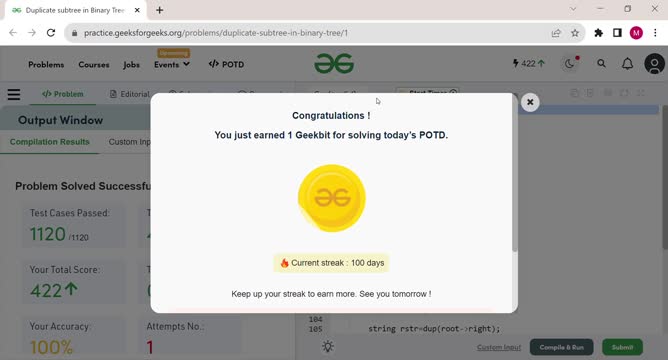 Megha Namdeo on LinkedIn: #100daysofcoding #dsa #geeksforgeeks # ... Megha Namdeo on LinkedIn: #100daysofcoding #dsa #geeksforgeeks # ...
