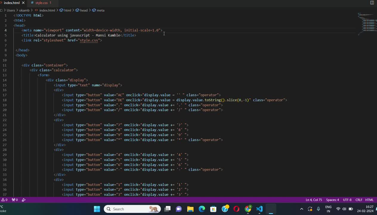 Mansi Kamble on LinkedIn: #internpe #html #css #javascript # ... Mansi Kamble on LinkedIn: #internpe #html #css #javascript # ...
