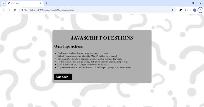 Presented my JavaScript quiz app with Umra | Areeba Muskan posted on ... Presented my JavaScript quiz app with Umra | Areeba Muskan posted on ...