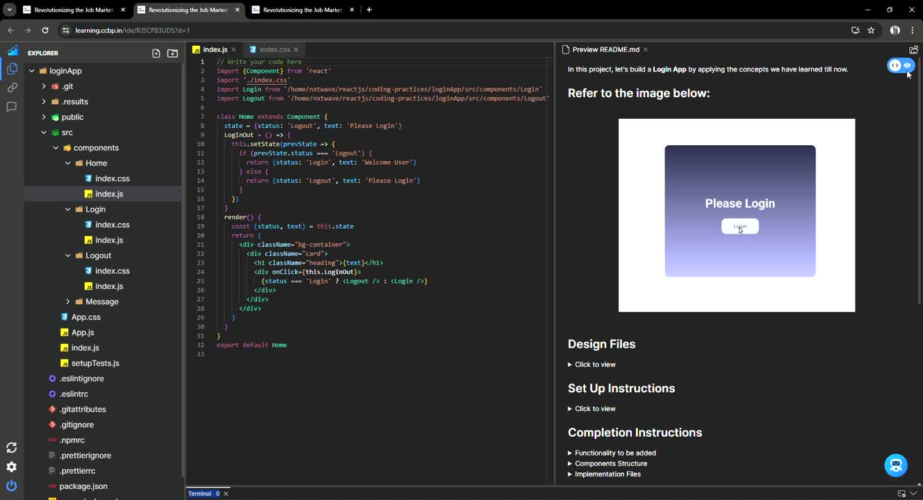 Vishal Suresh Khadaha on LinkedIn: #react #reactjs #loginapp #nextwave ... Vishal Suresh Khadaha on LinkedIn: #react #reactjs #loginapp #nextwave ...