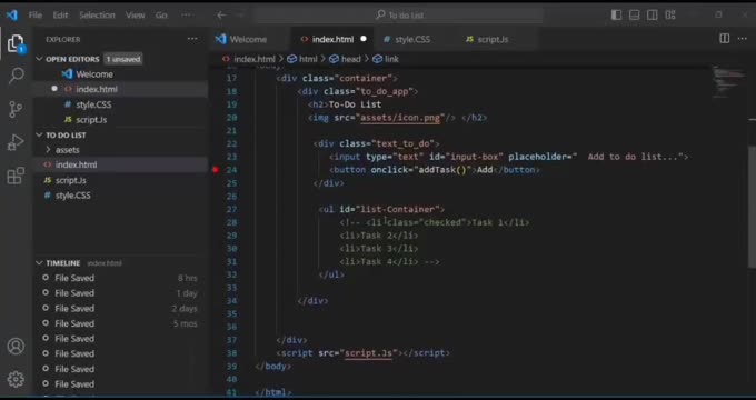 Ekta Mhaske on LinkedIn: #webdev #todoapp Ekta Mhaske on LinkedIn: #webdev #todoapp