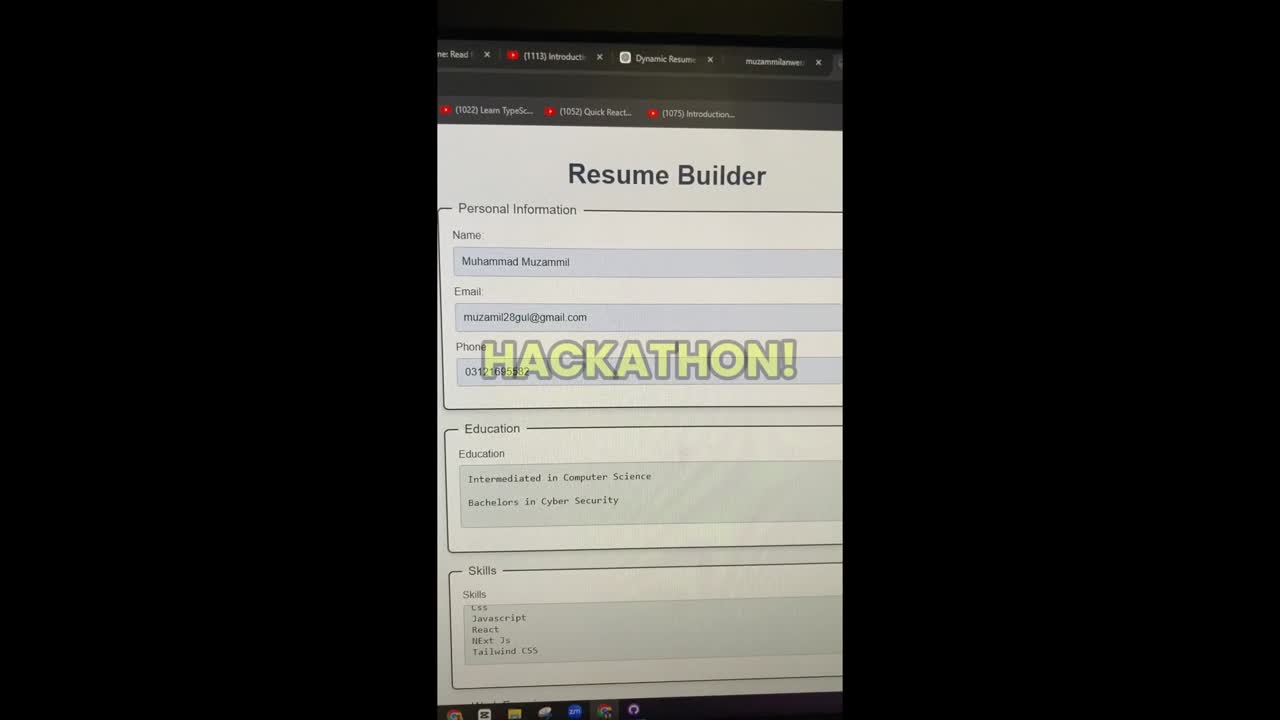 Muzammil Jilani on LinkedIn: #hackathon #typescript Muzammil Jilani on LinkedIn: #hackathon #typescript