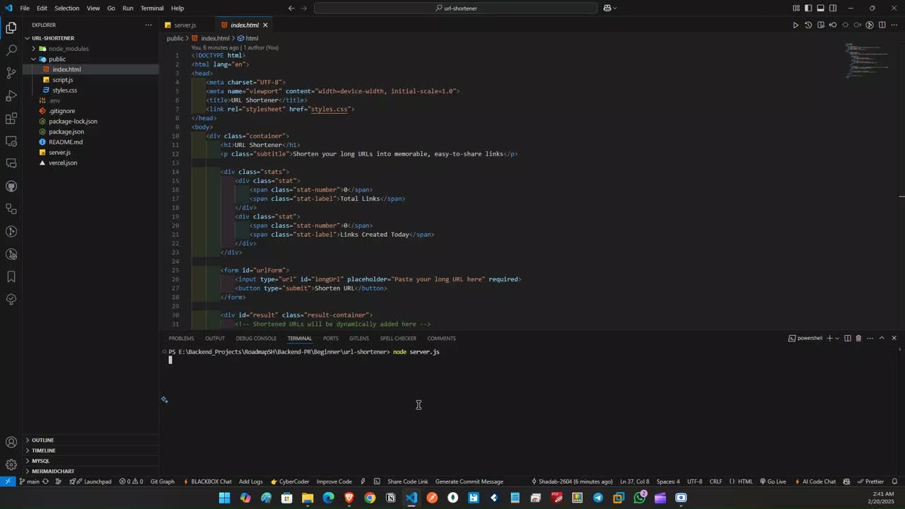 #webdevelopment #nodejs #expressjs #mongodb #vercel #urlshortener # ... #webdevelopment #nodejs #expressjs #mongodb #vercel #urlshortener # ...