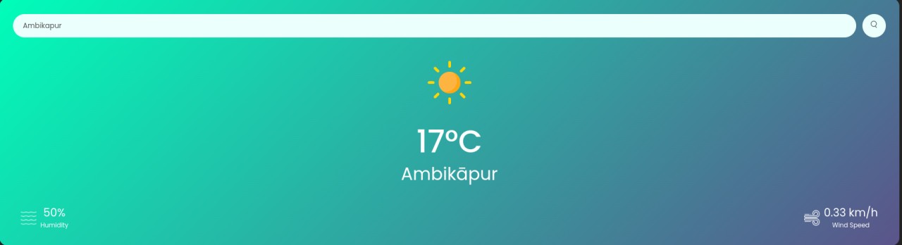 Malyaj Singh on LinkedIn: #weatherapp #frontenddeveloper #vanillajs Malyaj Singh on LinkedIn: #weatherapp #frontenddeveloper #vanillajs