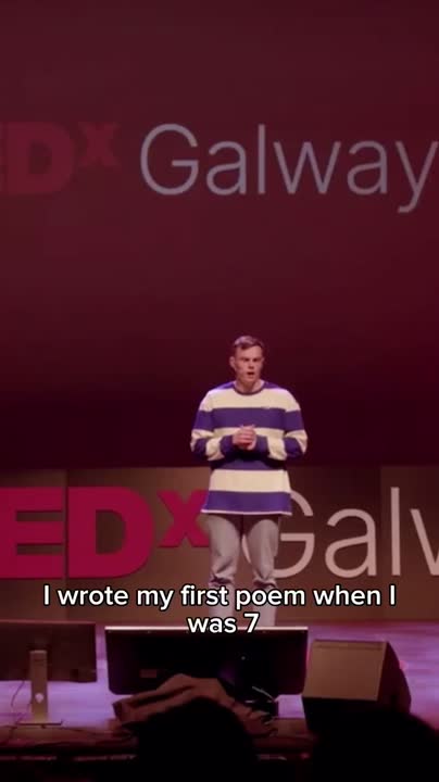 Daragh Fleming on LinkedIn: #tedx #poetry #creativity Daragh Fleming on LinkedIn: #tedx #poetry #creativity