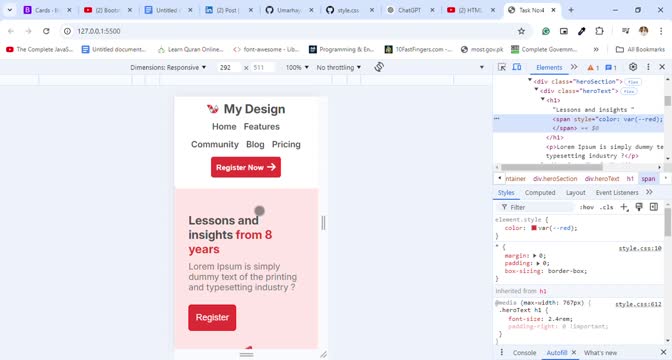 Umar Hayat on LinkedIn: #4th #html #css #responsivedesign #frontenddev ... Umar Hayat on LinkedIn: #4th #html #css #responsivedesign #frontenddev ...