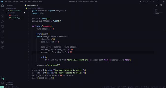 Rohit Singh on LinkedIn: #pythoninternship #interpe #alarmclock # ... Rohit Singh on LinkedIn: #pythoninternship #interpe #alarmclock # ...