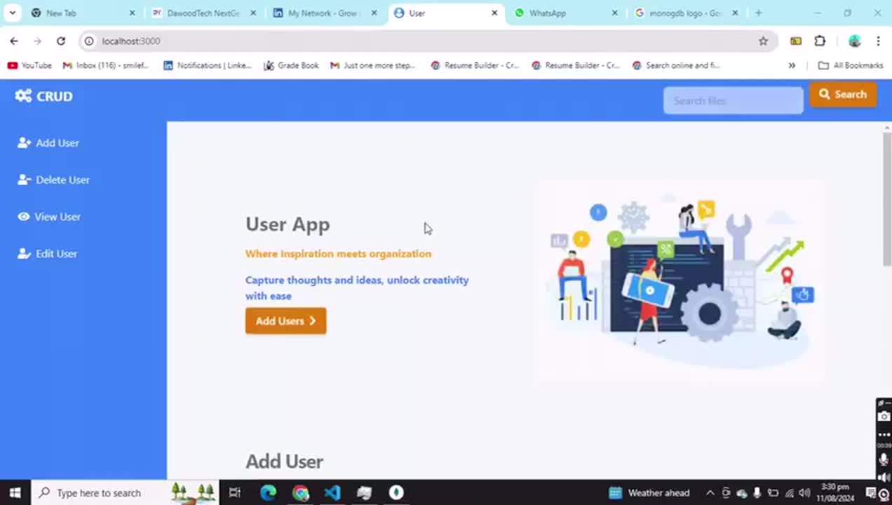 Bushra Yousaf on LinkedIn: #nodejs #expressjs #ejs #mongodb #crud # ... Bushra Yousaf on LinkedIn: #nodejs #expressjs #ejs #mongodb #crud # ...