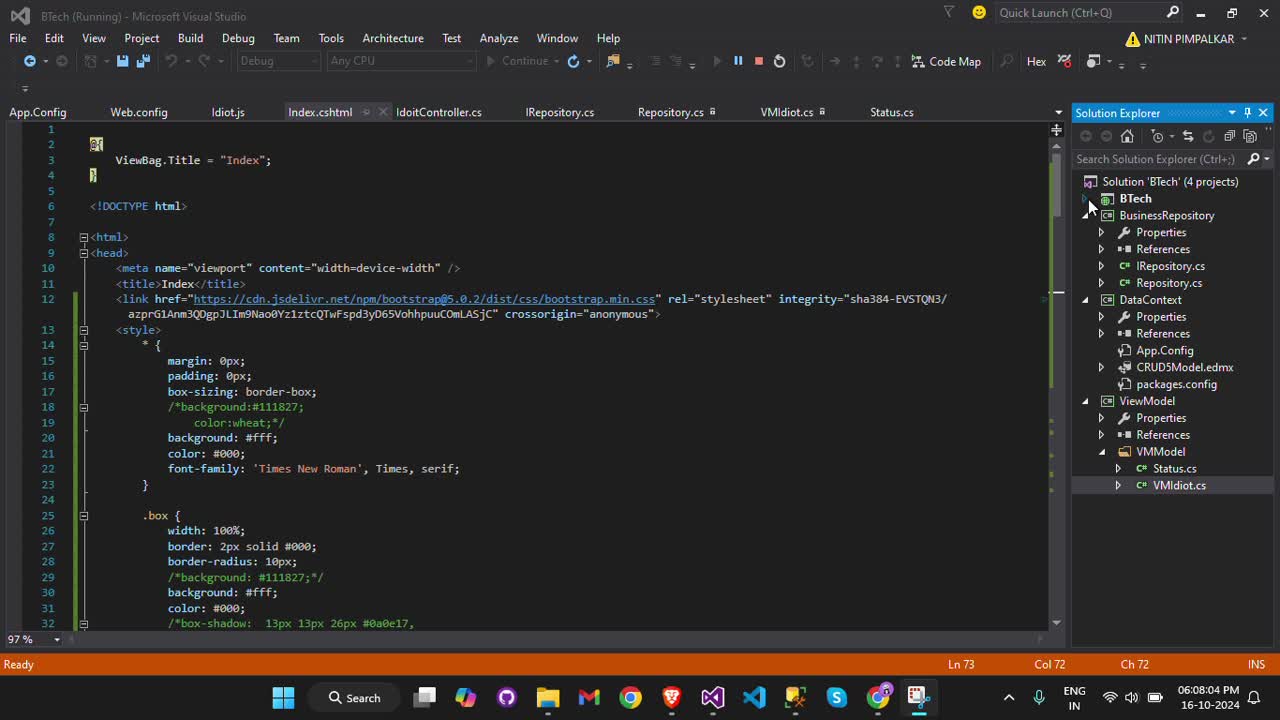 Nitin Pimpalkar on LinkedIn: #webdevelopment #fullstack #aspnetmvc # ... Nitin Pimpalkar on LinkedIn: #webdevelopment #fullstack #aspnetmvc # ...
