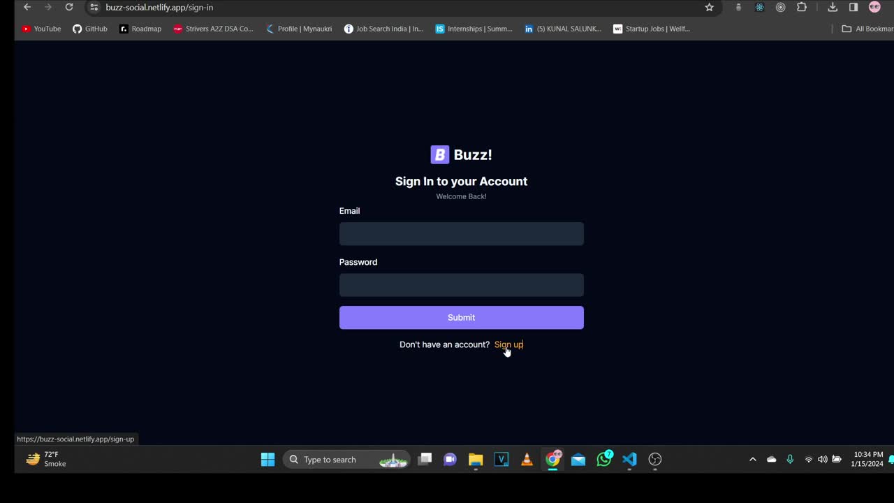 New Project: Buzz: A social media experience with React | KUNAL ... New Project: Buzz: A social media experience with React | KUNAL ...