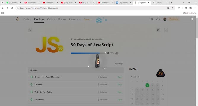 #javascript #leetcode #codingjourney | Virendra Dangi #javascript #leetcode #codingjourney | Virendra Dangi