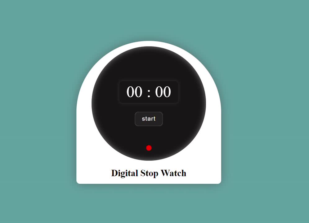 Kidecha Rakesh on LinkedIn: Digital Stop Watch Create by : Html Css and ... Kidecha Rakesh on LinkedIn: Digital Stop Watch Create by : Html Css and ...