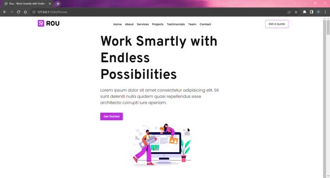 Created a Responsive Landing Page for Prodigy InfoTech | Pratyaksha ... Created a Responsive Landing Page for Prodigy InfoTech | Pratyaksha ...