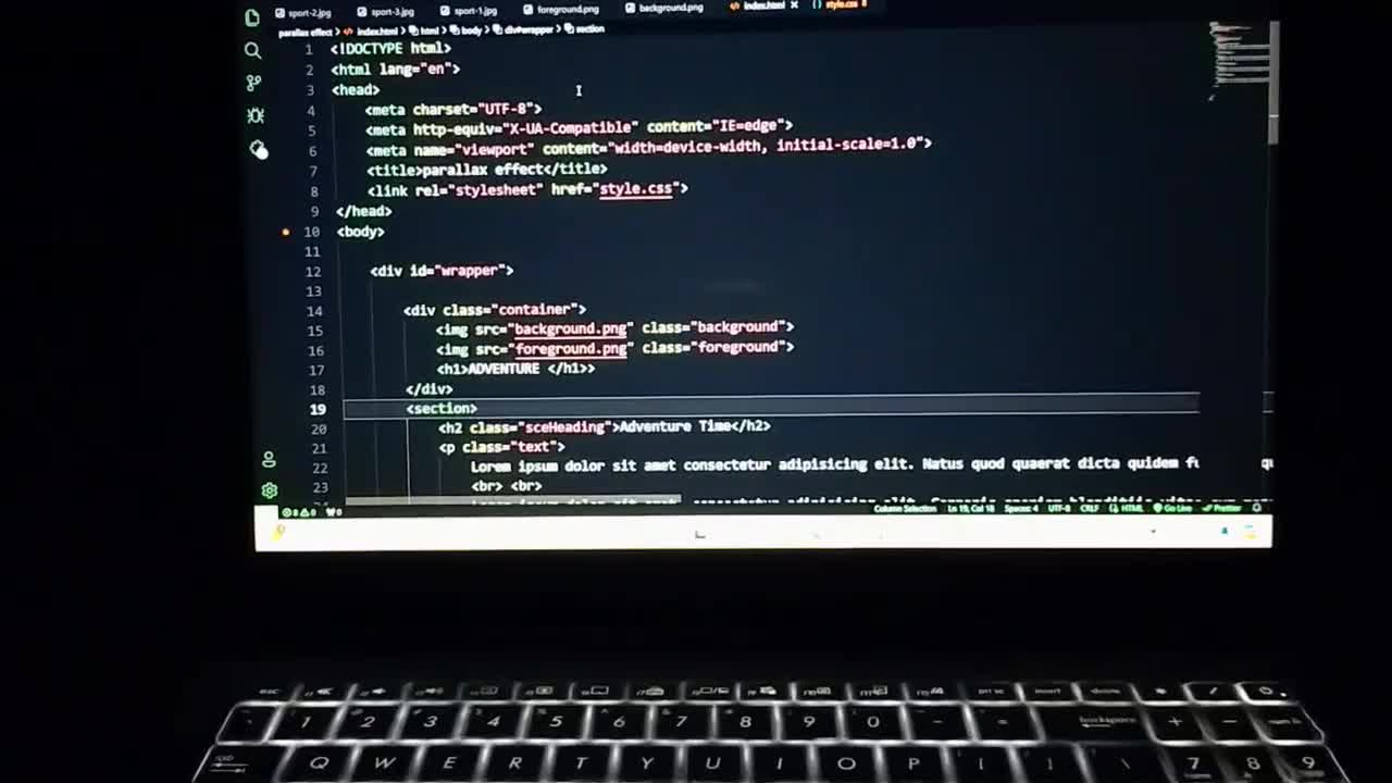 #webdev #parallax #html #css #gradients #shadows #positioning # ... #webdev #parallax #html #css #gradients #shadows #positioning # ...