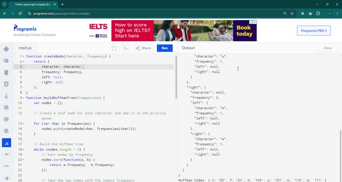 Hamza Ali on LinkedIn: #javascript #huffmanencoding #algorithms # ... Hamza Ali on LinkedIn: #javascript #huffmanencoding #algorithms # ...