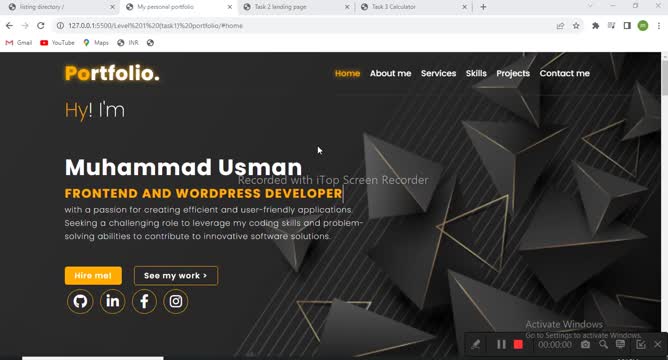 #portfolio #codsoft #codsoftinternship #webdevelopment… | MUHAMMAD USMAN #portfolio #codsoft #codsoftinternship #webdevelopment… | MUHAMMAD USMAN