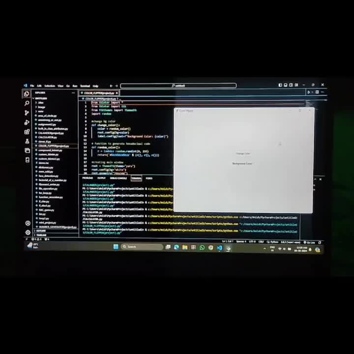 Anish Banerjee on LinkedIn: #python #colorflipper #tkinter #ttkthemes # ... Anish Banerjee on LinkedIn: #python #colorflipper #tkinter #ttkthemes # ...