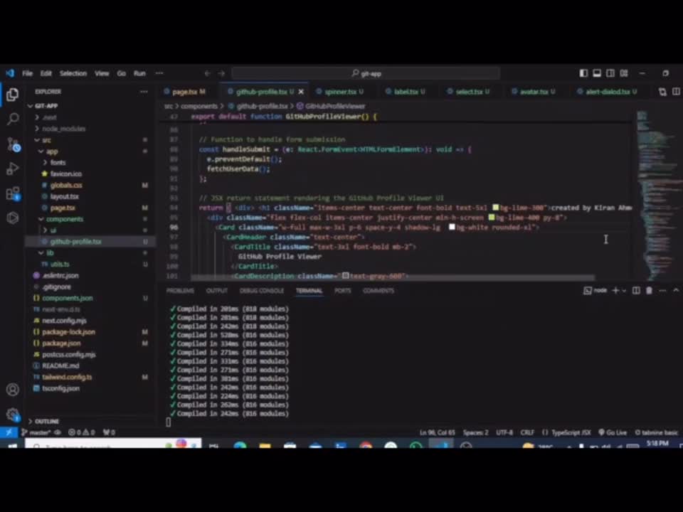 Kiran Ahmed on LinkedIn: #nextjs #frontenddevelopment #githubapi # ... Kiran Ahmed on LinkedIn: #nextjs #frontenddevelopment #githubapi # ...