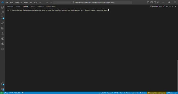 Day 12 of #100DaysOfCode in Python | Subhash Jadhav posted on the topic ... Day 12 of #100DaysOfCode in Python | Subhash Jadhav posted on the topic ...