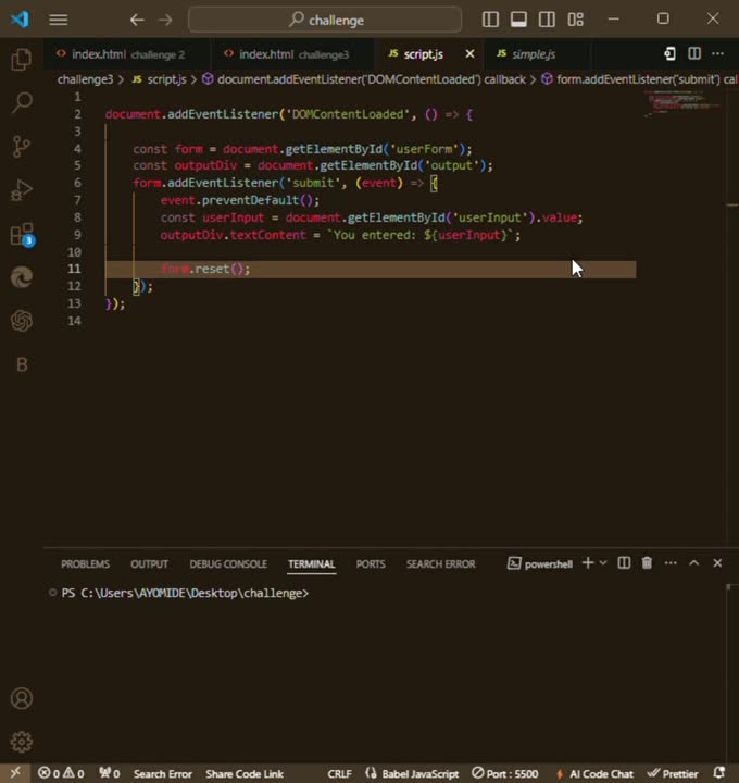 Ayomide Idowu on LinkedIn: #webdevelopment #html #css #javascript # ... Ayomide Idowu on LinkedIn: #webdevelopment #html #css #javascript # ...