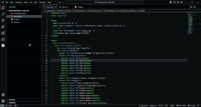 Arun Kumar on LinkedIn: #innovixiontech #webdevelopment #quizapp # ... Arun Kumar on LinkedIn: #innovixiontech #webdevelopment #quizapp # ...