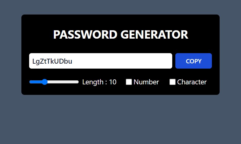 How to create a password generator with react | Himanshu Hardiya posted ... How to create a password generator with react | Himanshu Hardiya posted ...