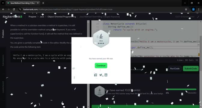 Sarthak Panchal on LinkedIn: #coding #java #hackerrank #milestone # ... Sarthak Panchal on LinkedIn: #coding #java #hackerrank #milestone # ...