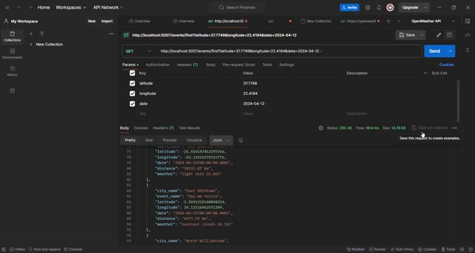 Preeti Bhattacharya on LinkedIn: #openweathermap #eventfinderapi # ... Preeti Bhattacharya on LinkedIn: #openweathermap #eventfinderapi # ...