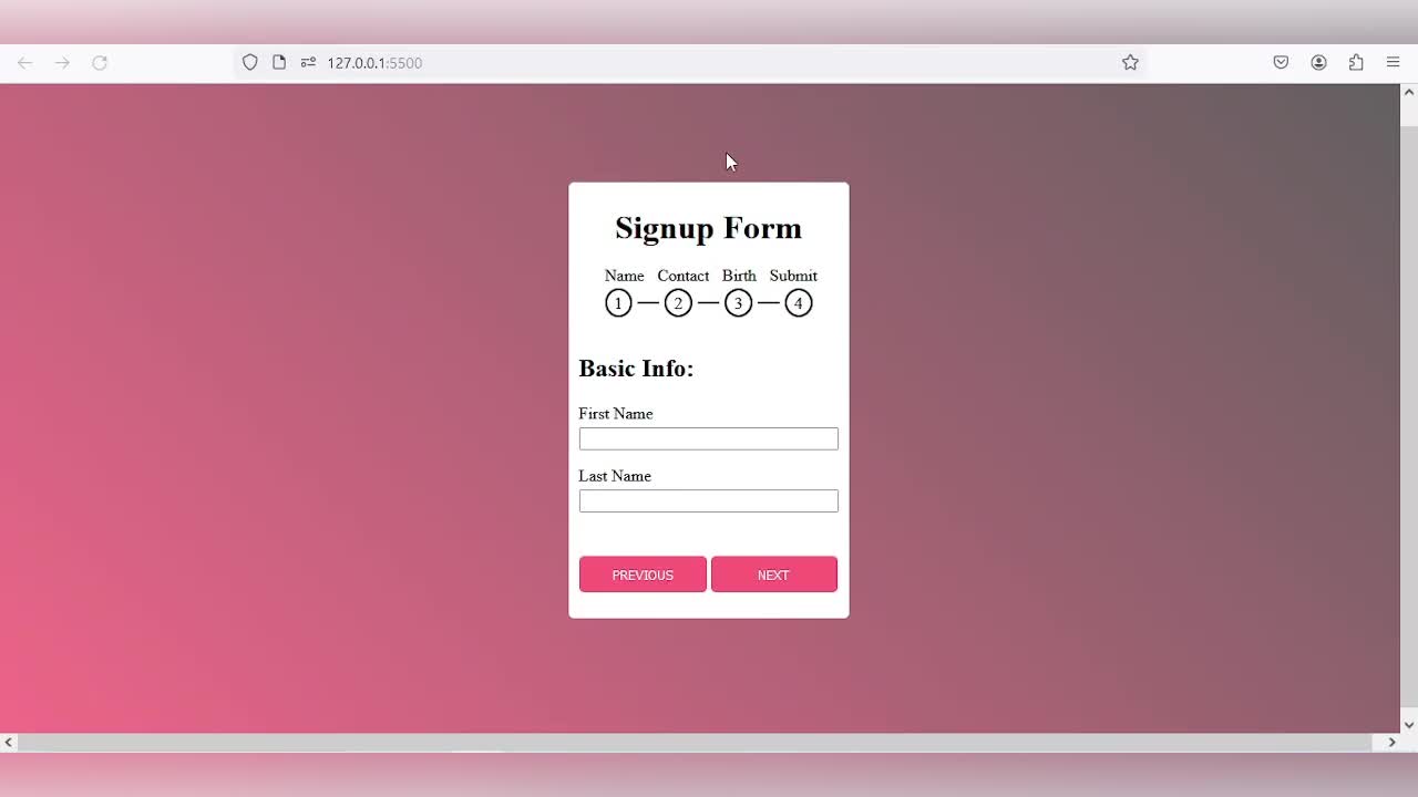How I created a form filling page for #30daysofcodechallenge | Shahin ... How I created a form filling page for #30daysofcodechallenge | Shahin ...