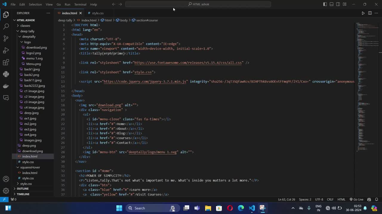 Manju Sihag on LinkedIn: E commerce website using html css and js InternPe Manju Sihag on LinkedIn: E commerce website using html css and js InternPe